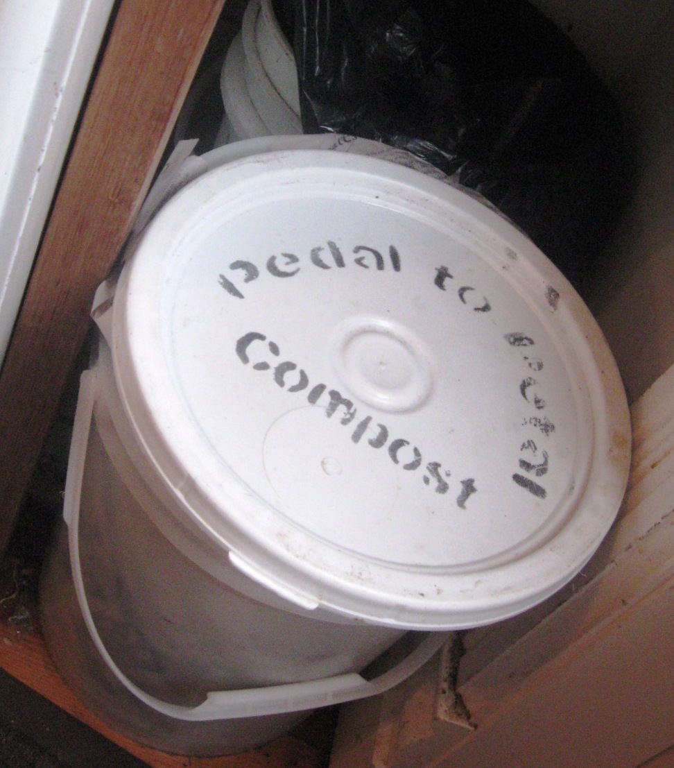 Kitchen Compost In 5 Gallon Buckets